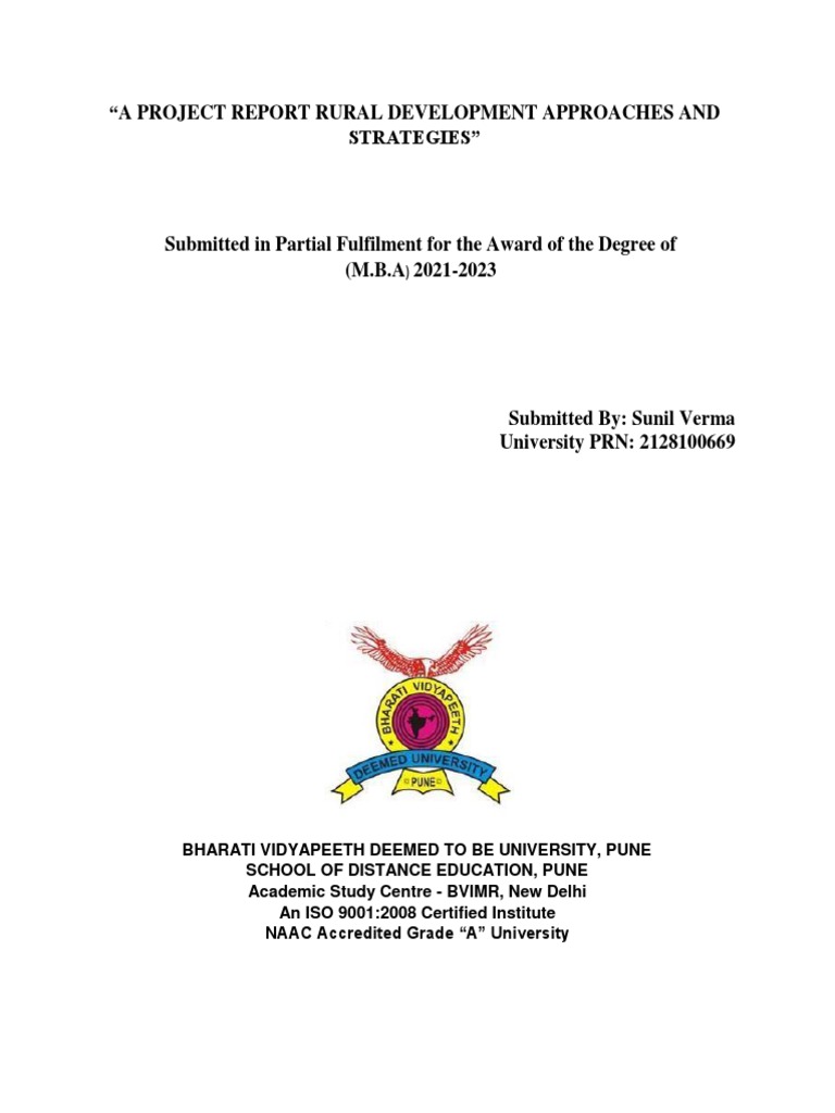 Final Project Report On Tax Planning PDF | PDF | Agriculture | Ecology