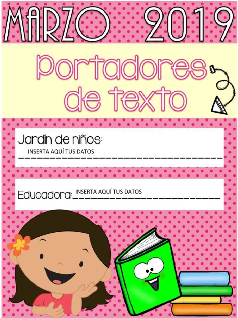 Portadores de Texto 2019 PDF | PDF | Educación de la primera infancia ...