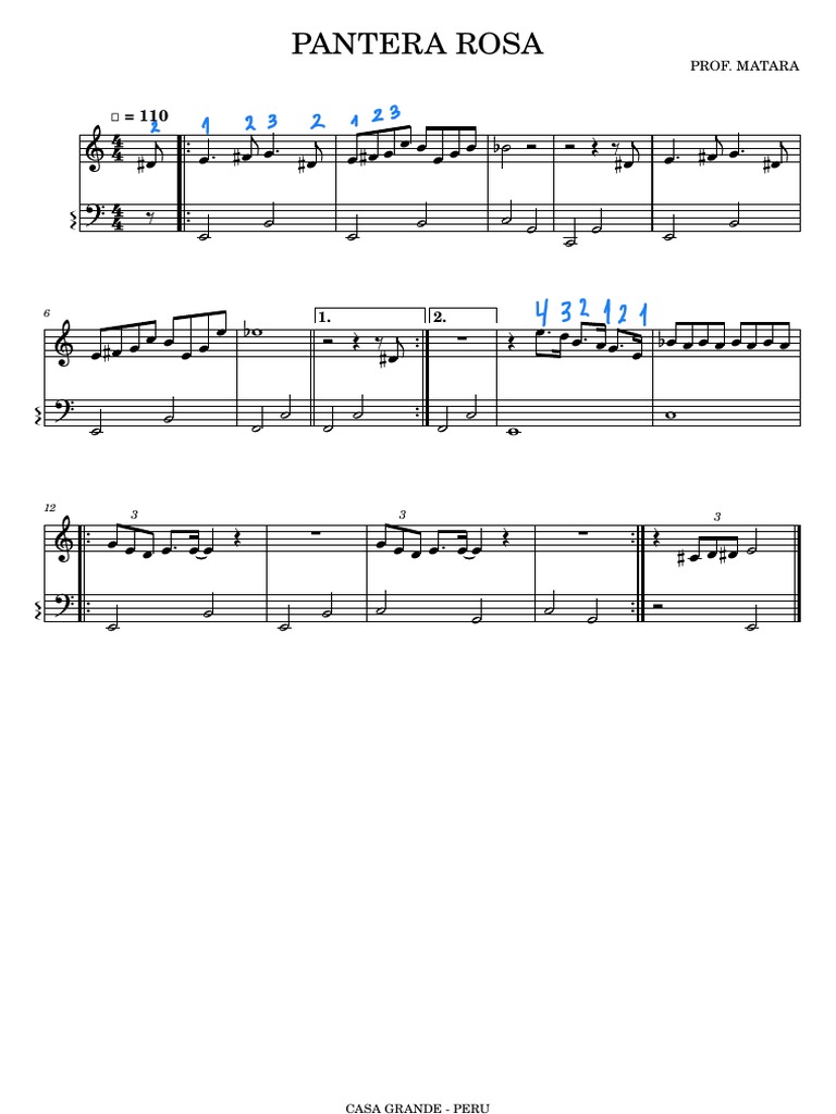 Pantera Rosa Casa Grande, Peru | PDF