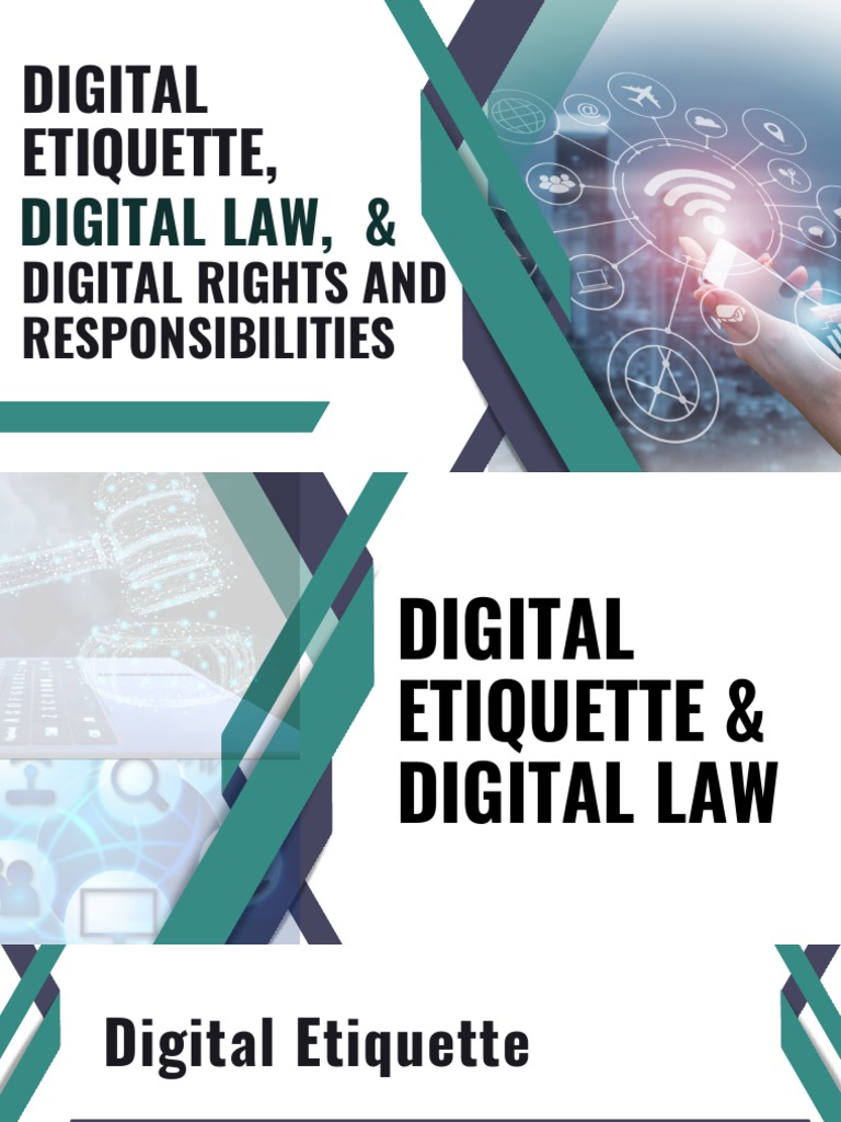 Digital Etiquette Law and Responsibilities.g3 PDF | PDF | Digital ...