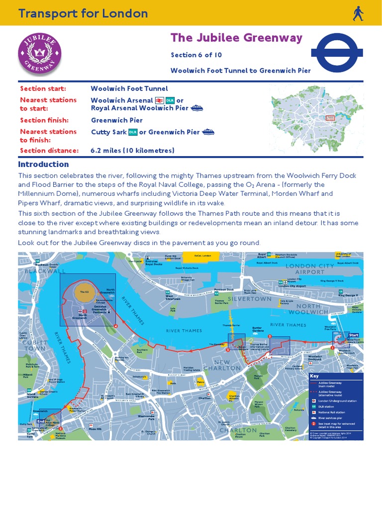 Jubilee-Greenway-Route-Section-Six | PDF | River Thames | Transport ...