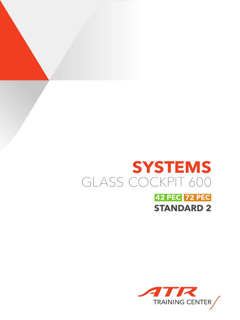 ATR 72-600 Glass Cockpit | PDF | Aircraft Flight Control System ...