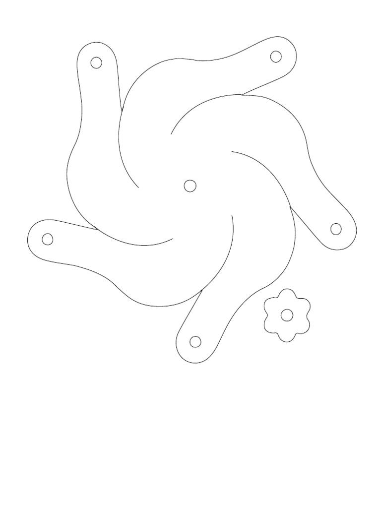 Flower Pinwheel | PDF