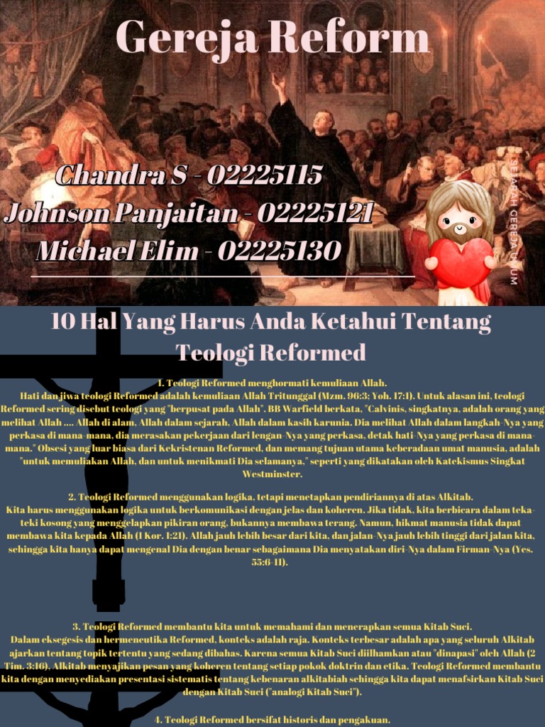 Gereja Reformasi | PDF | Ilmu Sosial | Agama & Spiritualitas