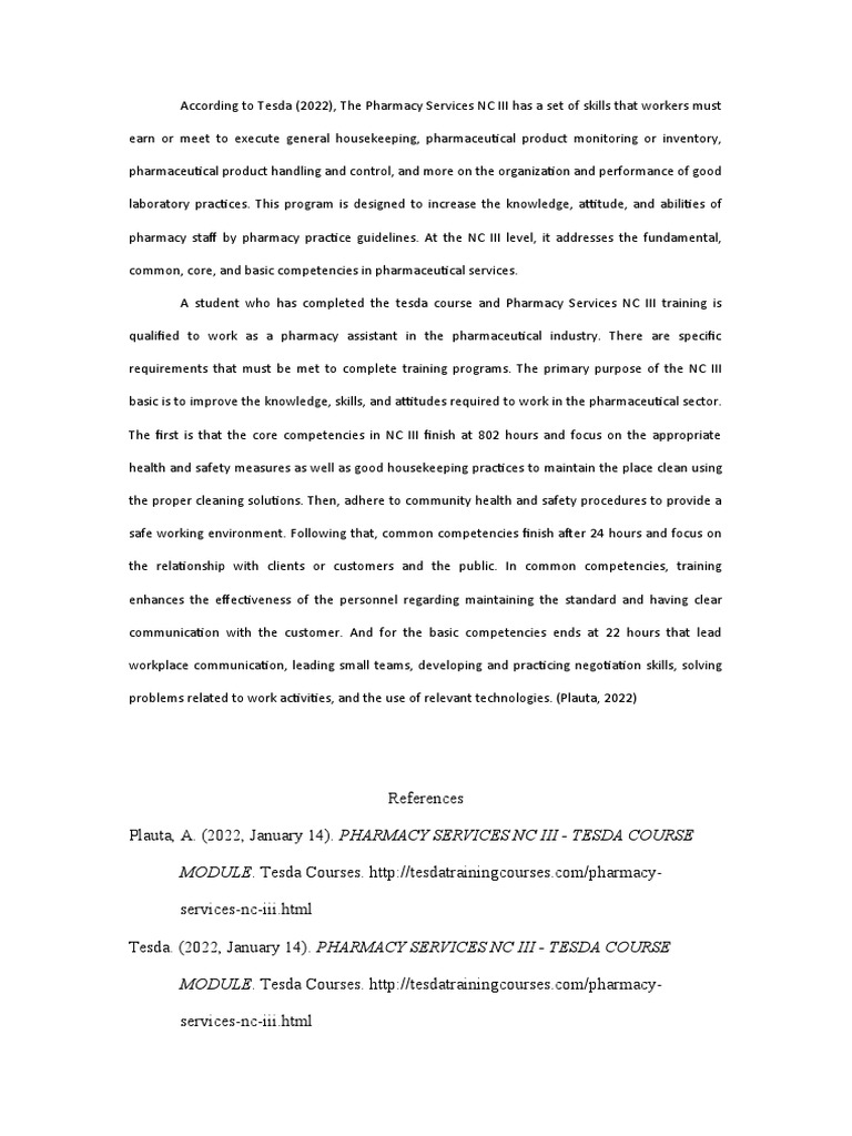 Edited-Training For NCIII | PDF