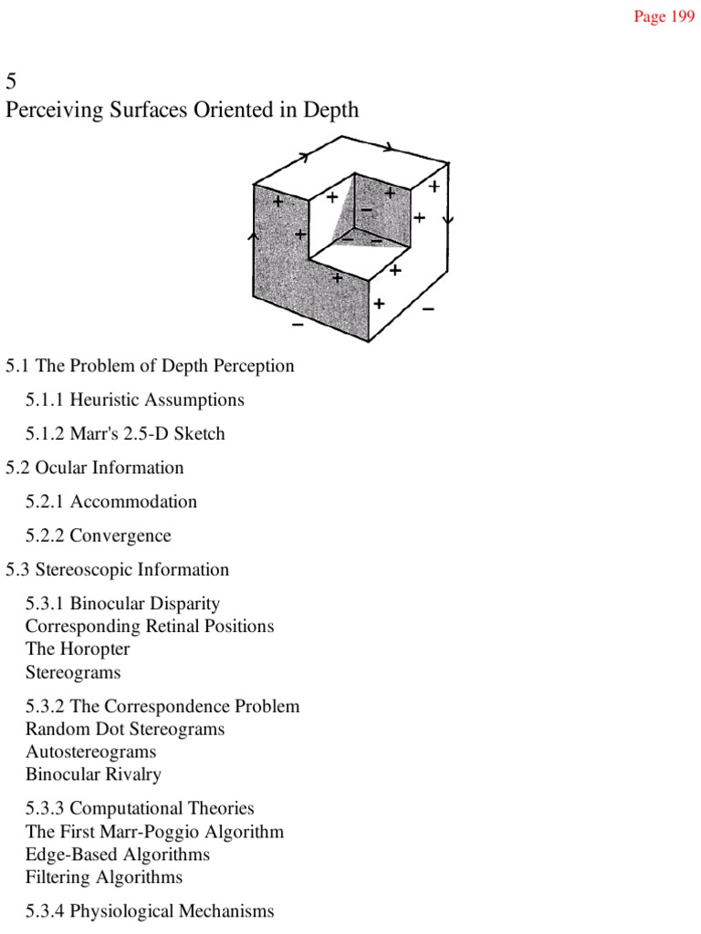 Perceiving Surfaces Oriented in Depth From Palmer PDF | PDF | Stereoscopy | Visual Perception