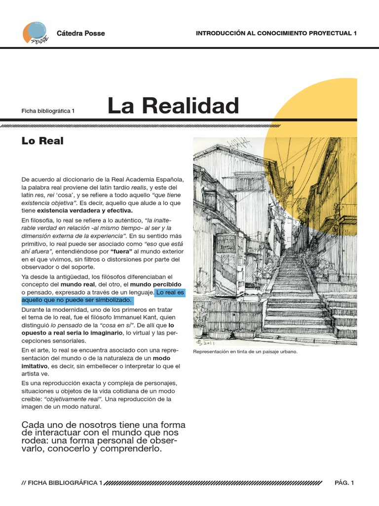 FB01 LoReal | PDF | Realidad | Teorías epistemológicas