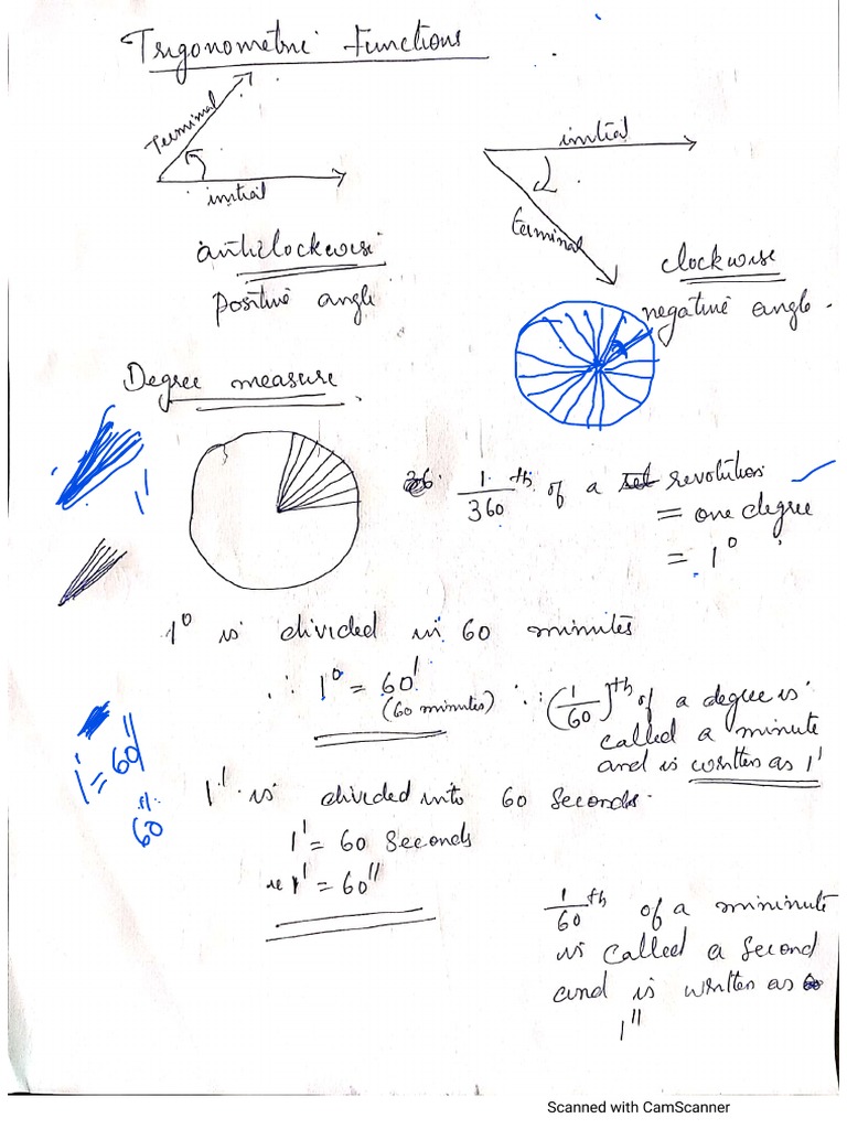 Trigonometry Pdf