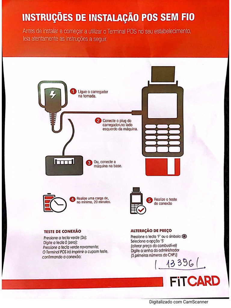 FitCard Instruções PDF | PDF