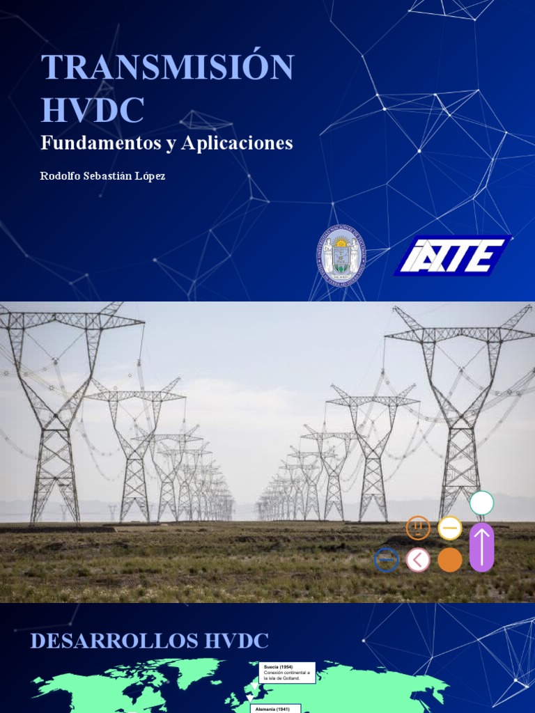 HVDC Slides | PDF | Corriente continua de alto voltaje | Electrodo