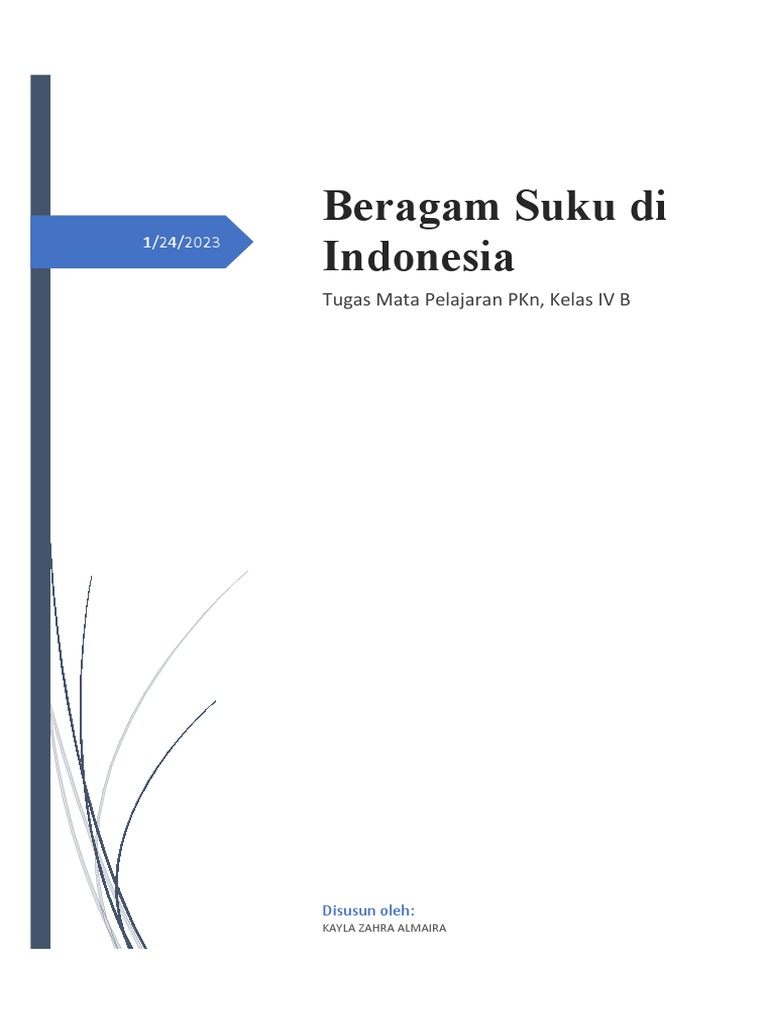 Beragam Suku di Indonesia | PDF