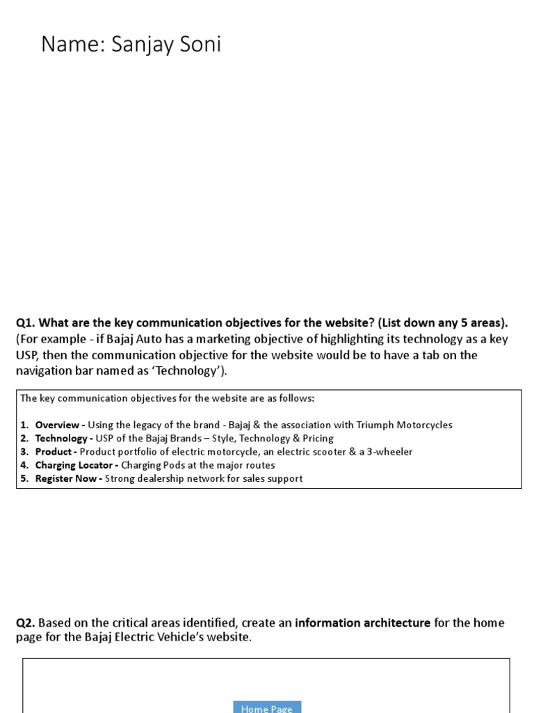 Mica - DM - Bajajcasestudy - Sanjay Soni | PDF