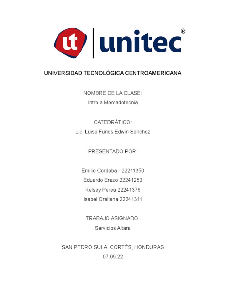 Altara Servicios | PDF