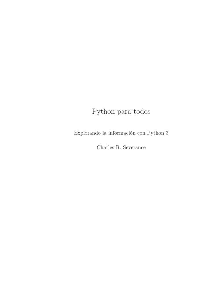 Pythonlearn PDF | PDF | Almacenamiento de datos de la computadora ...
