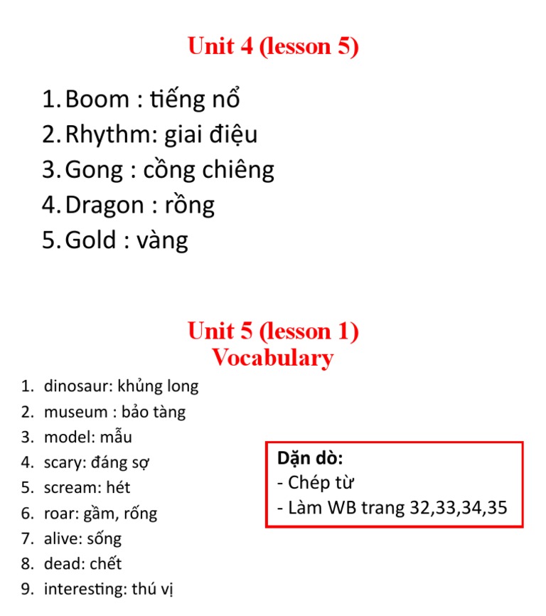 Grade 5 PPT For Unit 4 | PDF