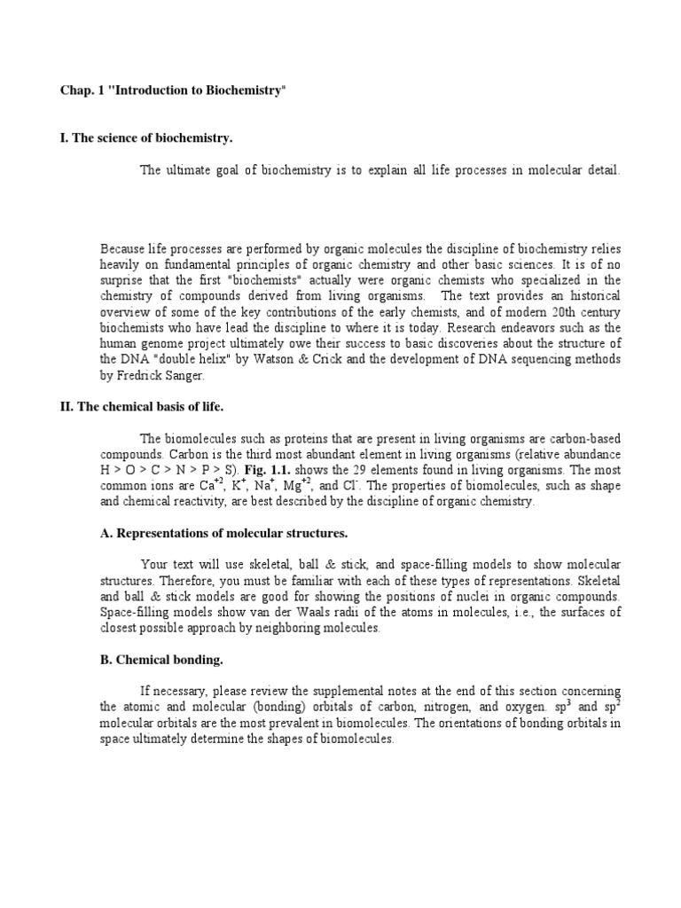 Biochemistry Lecture 2 Pdf Acid Acid Dissociation Constant