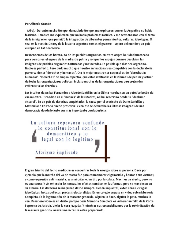 El Facho Mediocre | PDF