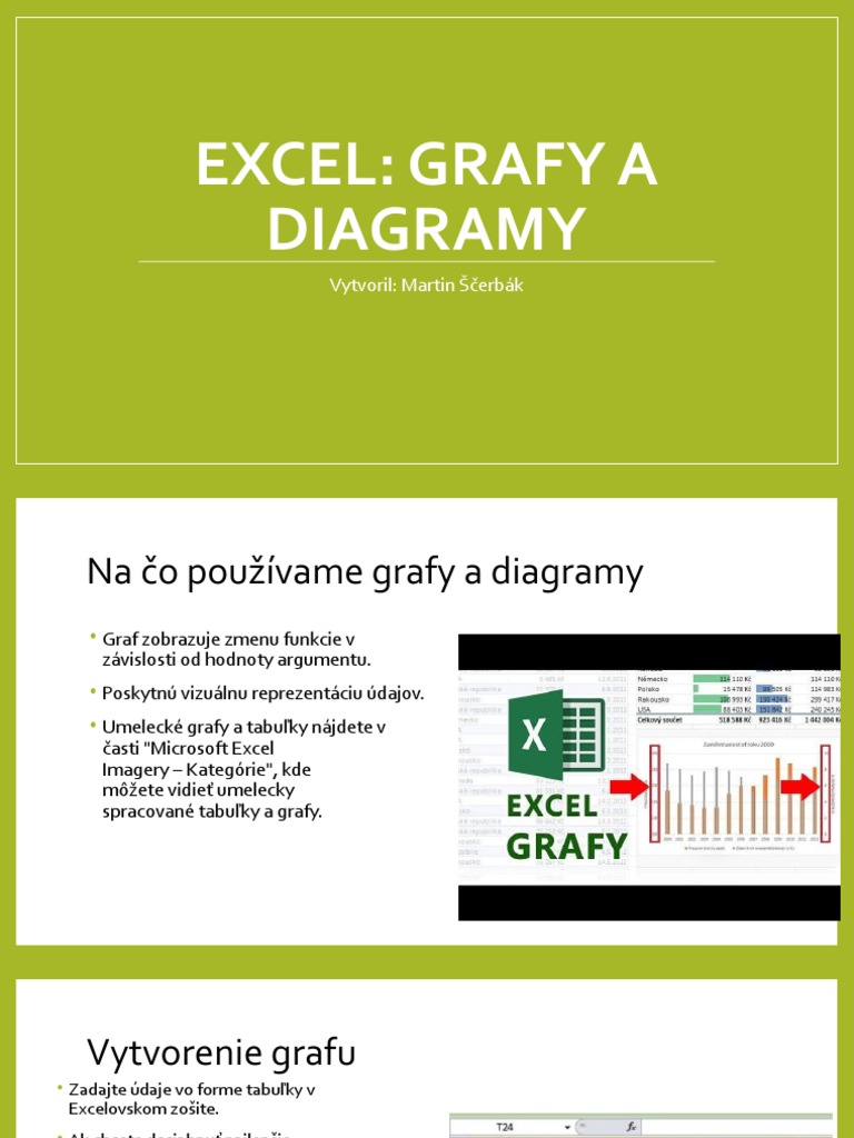 Excel - Grafy A Diagramy | PDF