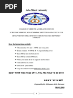 Sample Wicra | PDF | Infection | Clinical Medicine