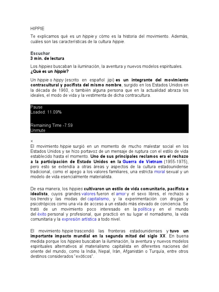 Hippie | PDF | Hippie