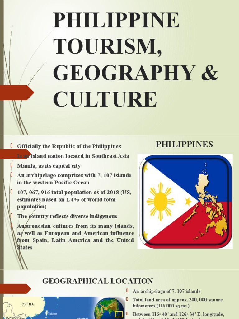 Geography and Culture of the Philippines | PDF | Philippines ...