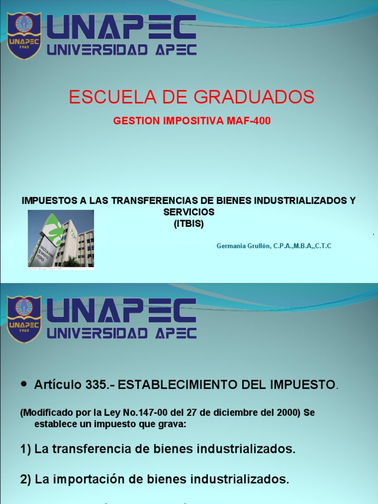 Bienes Exentos de ITBIS y Embustidos | PDF | Impuestos | Alimentos