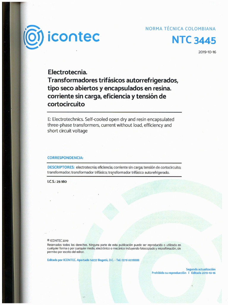 NTC 3445 - V2019 | PDF