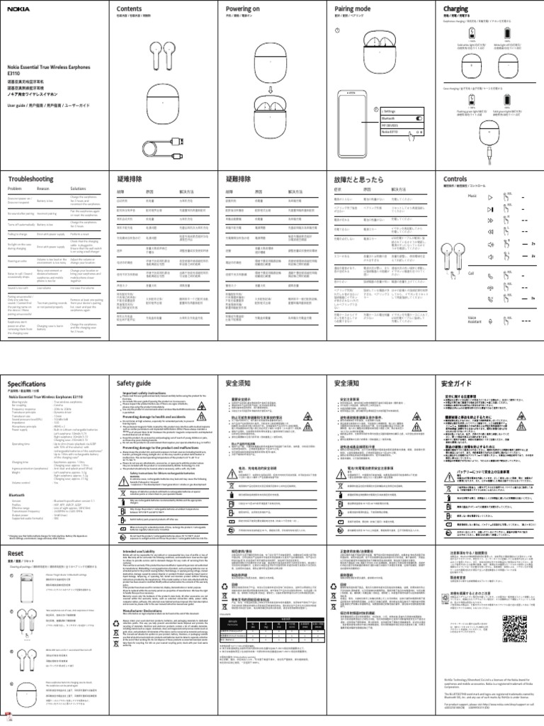 Nokia 3110 Airpod Manual | PDF