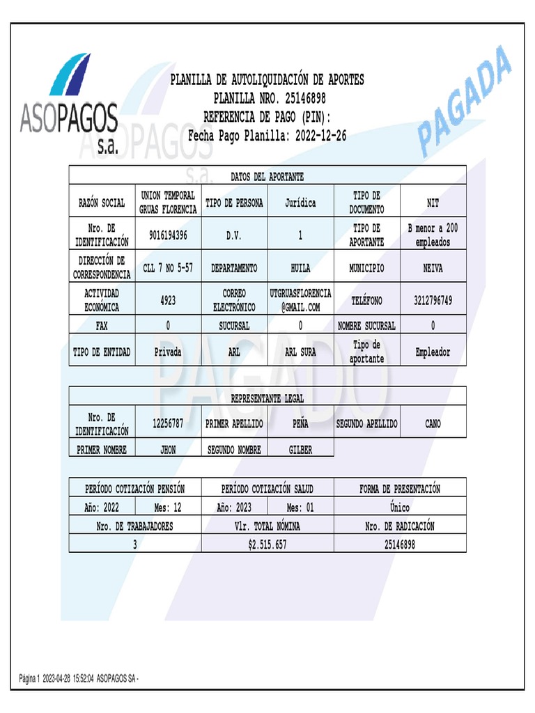 Ni 9016194396 0 202212 | PDF | Pensión | Ingresos