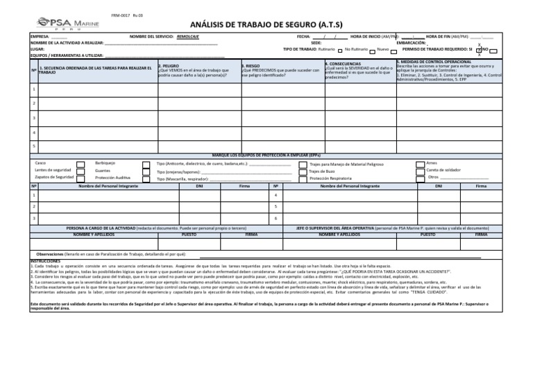 Ats Psa Marine | PDF | Medicina CLINICA | Causas de la muerte