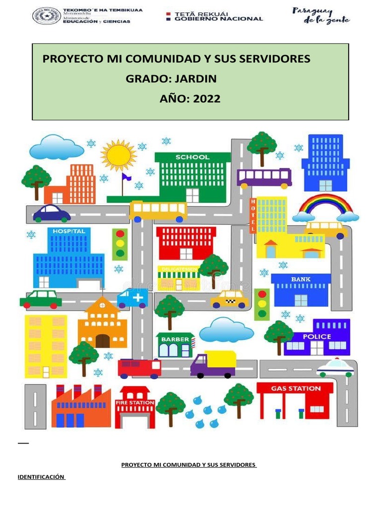 Proyecto Mi Comunidad y Sus Servidores Jardin | PDF | Educación de la ...