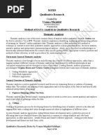 Naming Themes in IPA Analysis | PDF | Experience | Qualitative Research