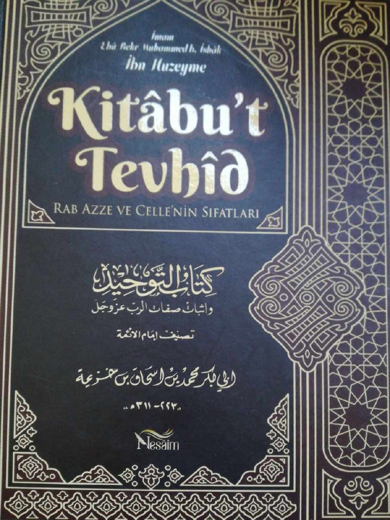 [Kitabu't Tevhid] İbn'i Huzeyme.pdf | PDF