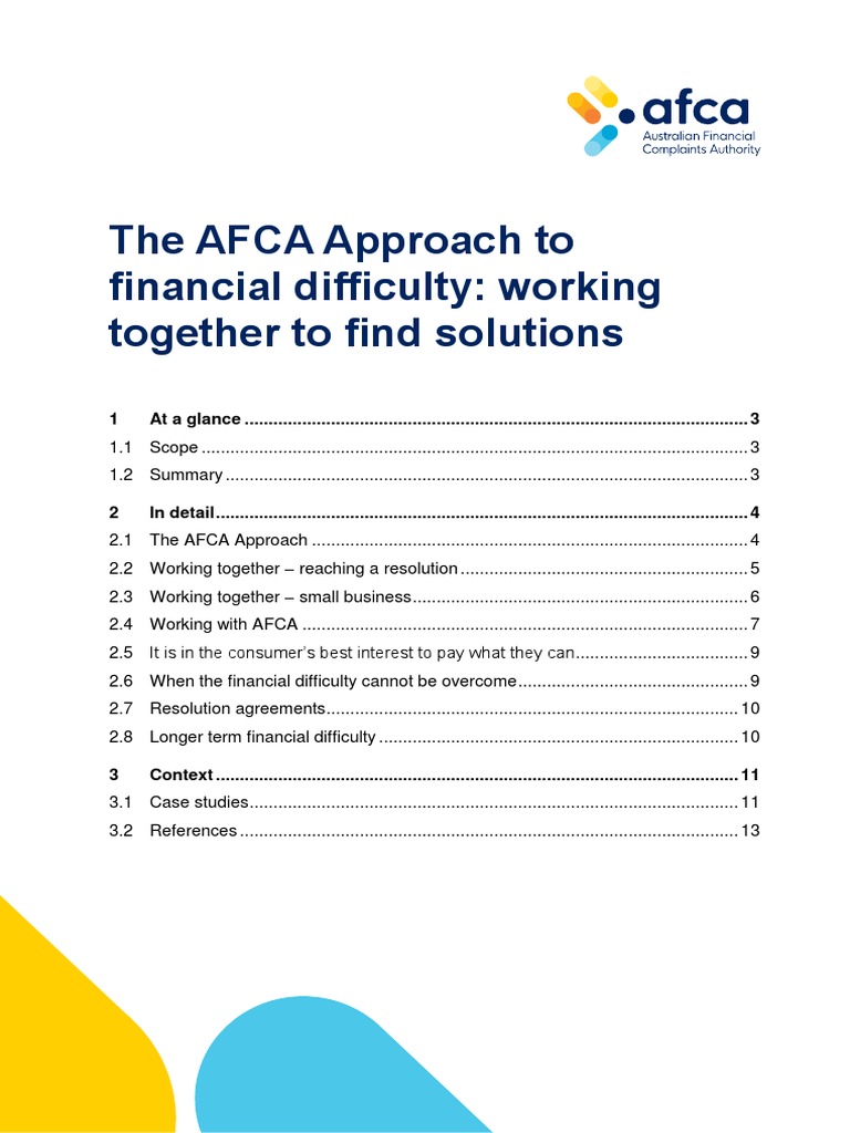 Navigating Financial Difficulty | PDF | Debt | Credit
