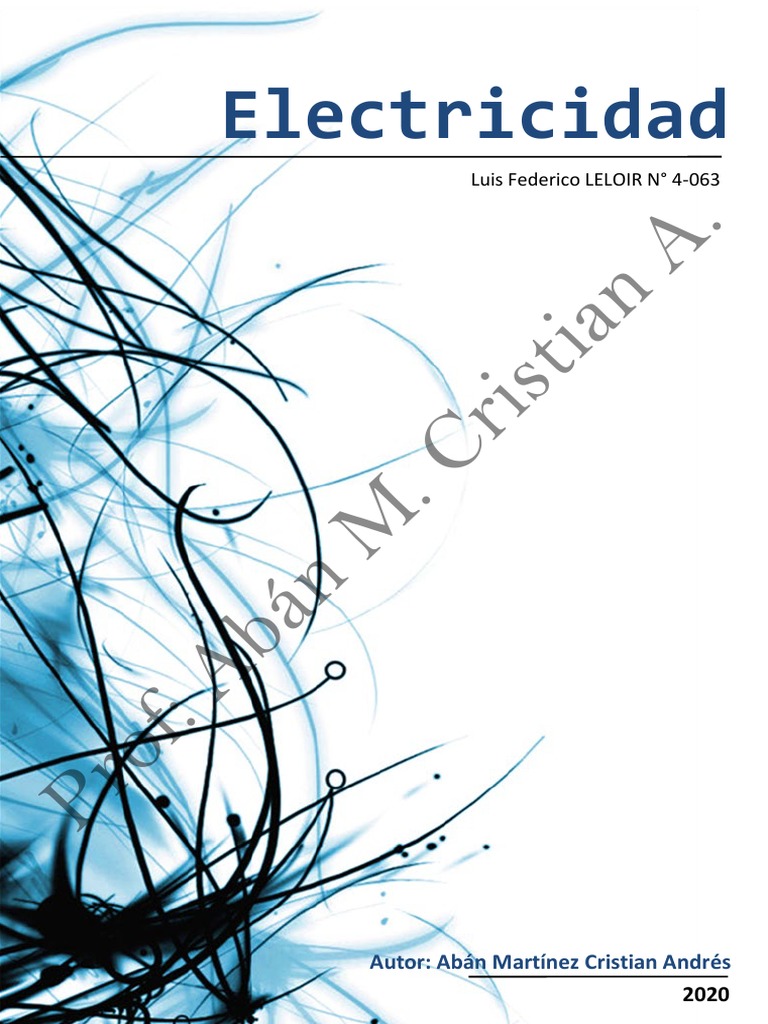 Cuadernillo Electricidad (Parte 1) | PDF | Corriente eléctrica | Carga ...