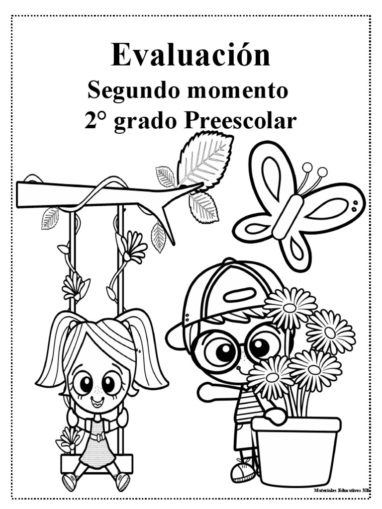 Evaluación Segundo Grado Preescolar | PDF | Aprendizaje | Pinturas