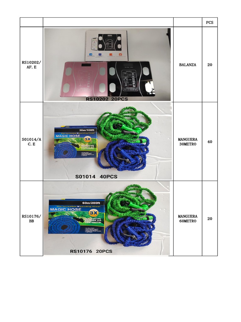 Productos Variados para el Hogar y Belleza | PDF | Ciencia y ...