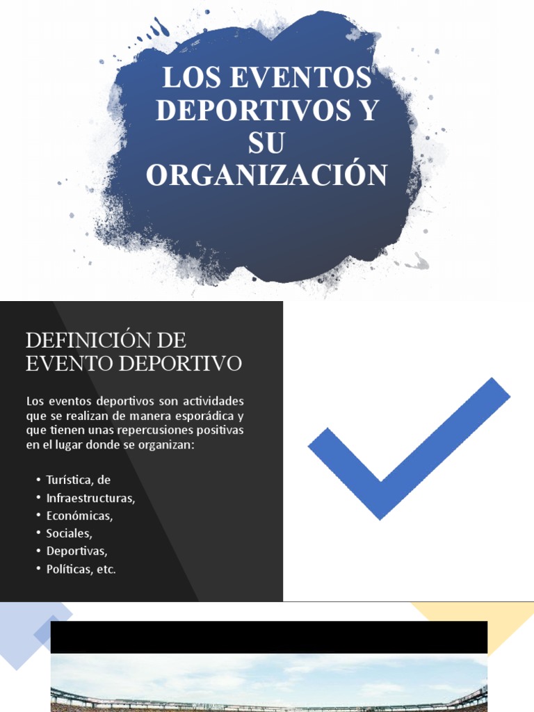 Organización de Eventos Deportivos | PDF | Deportes