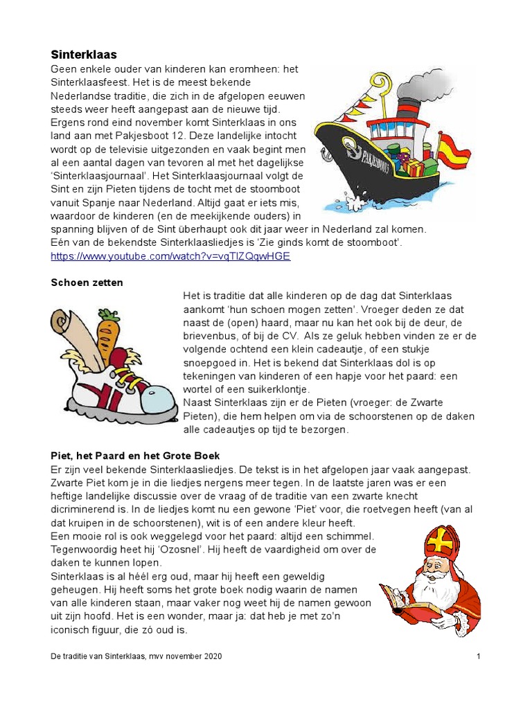 Sinterklaas PDF | PDF