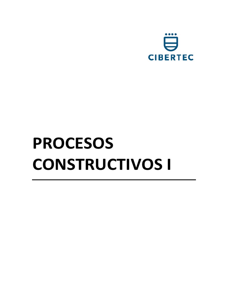Procesos Constructivos en Diseño Interior | PDF | Hormigón | Ladrillo