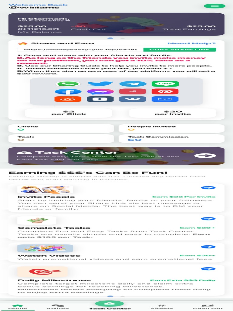 User Home - MoneyEasily PDF | PDF | Service Industries | Internet