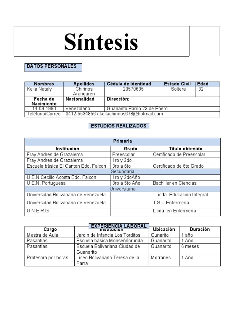 Keila Chirinos | PDF | Etapas educativas