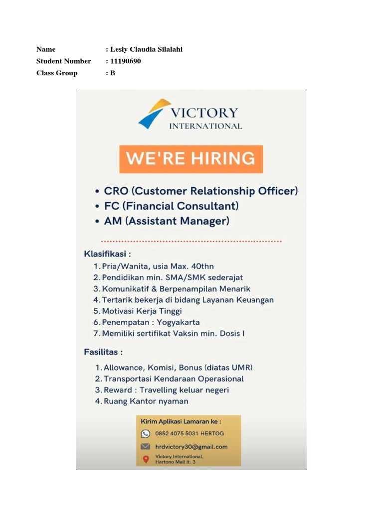 A Qualified Candidate: Cover Letter and Resume for the Position of ...