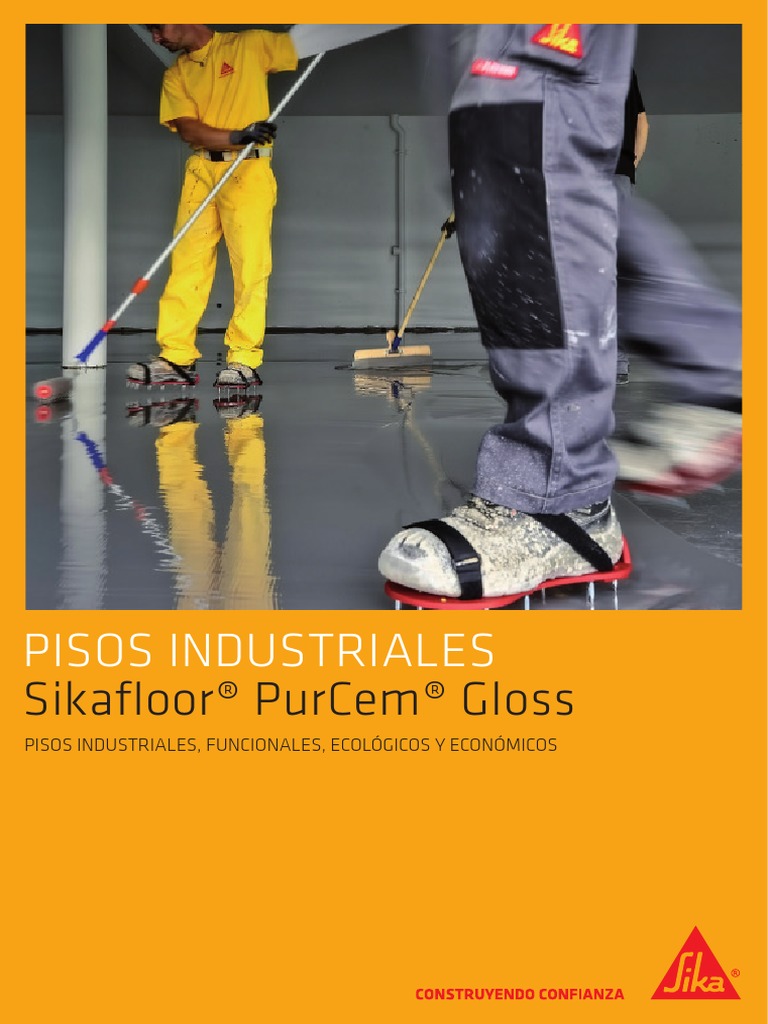 Sikafloor Purcem Gloss | PDF | Alimentos | Entorno natural