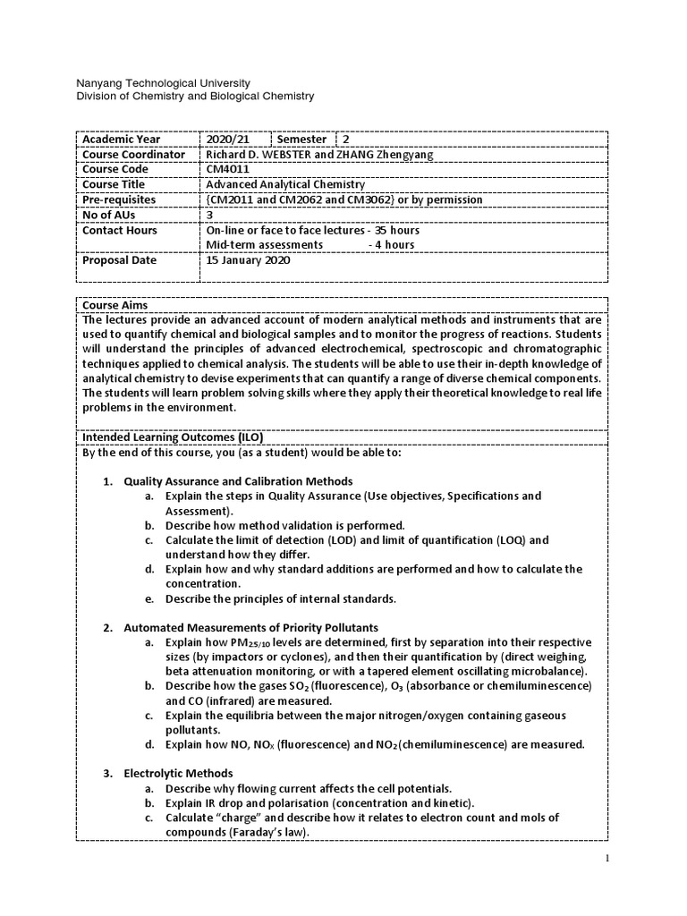 cm4011 Obtl PDF | PDF | Mass Spectrometry | Capillary Electrophoresis