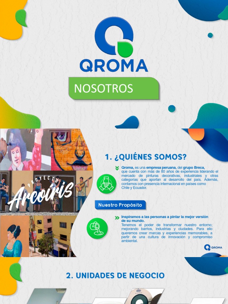 Qroma Presentacion | Descargar gratis PDF | Economias