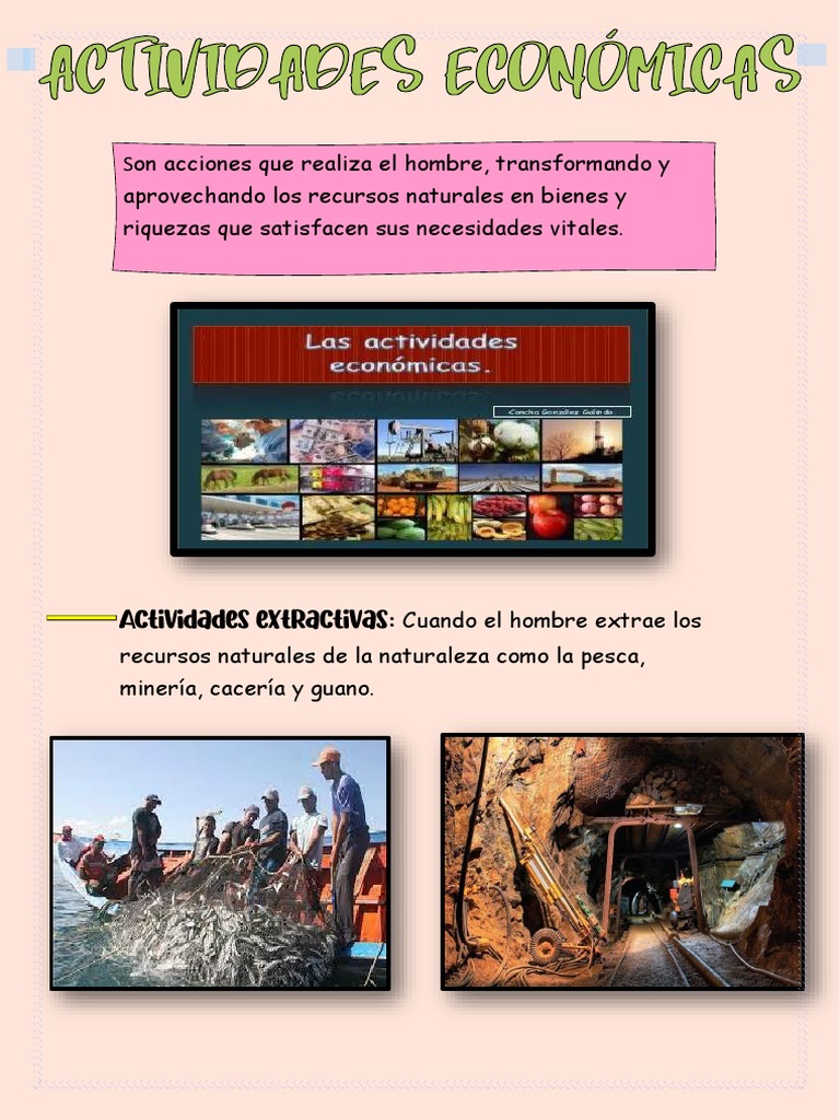 Actividades Extractivas | PDF