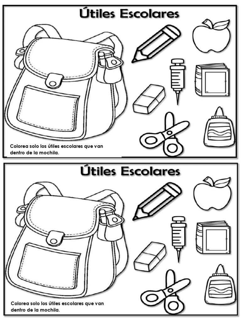 FICHA SOCIALES Utiles Escolares | PDF