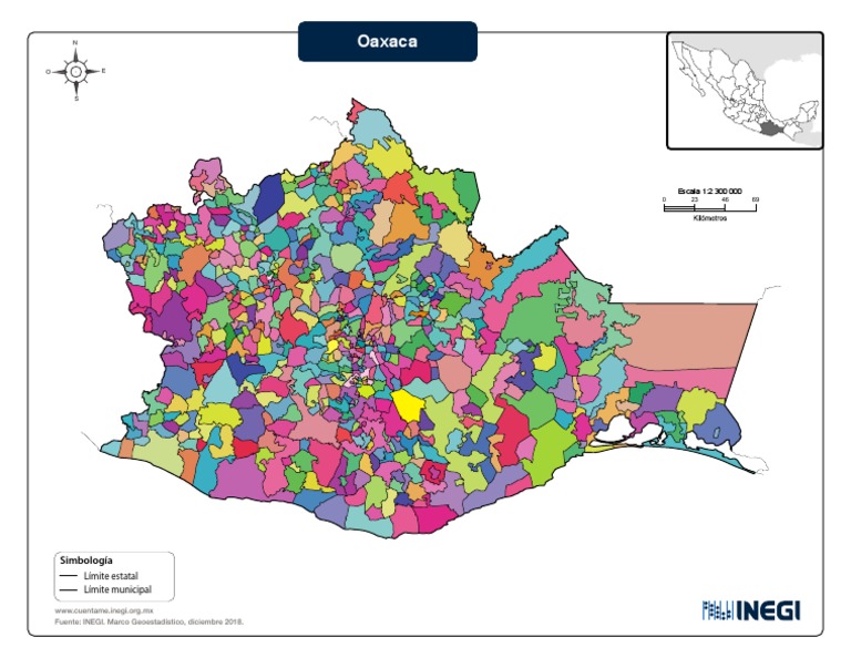 Mapa de Oaxaca PDF | PDF