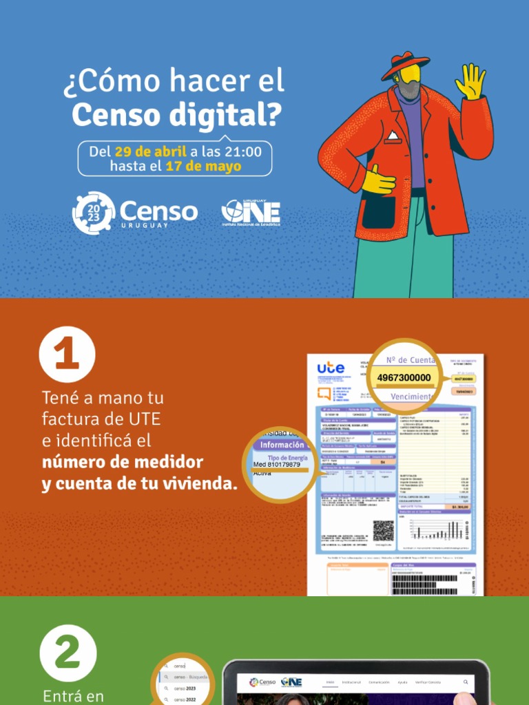 Cómo Completar El Censo Digital 2023 | PDF